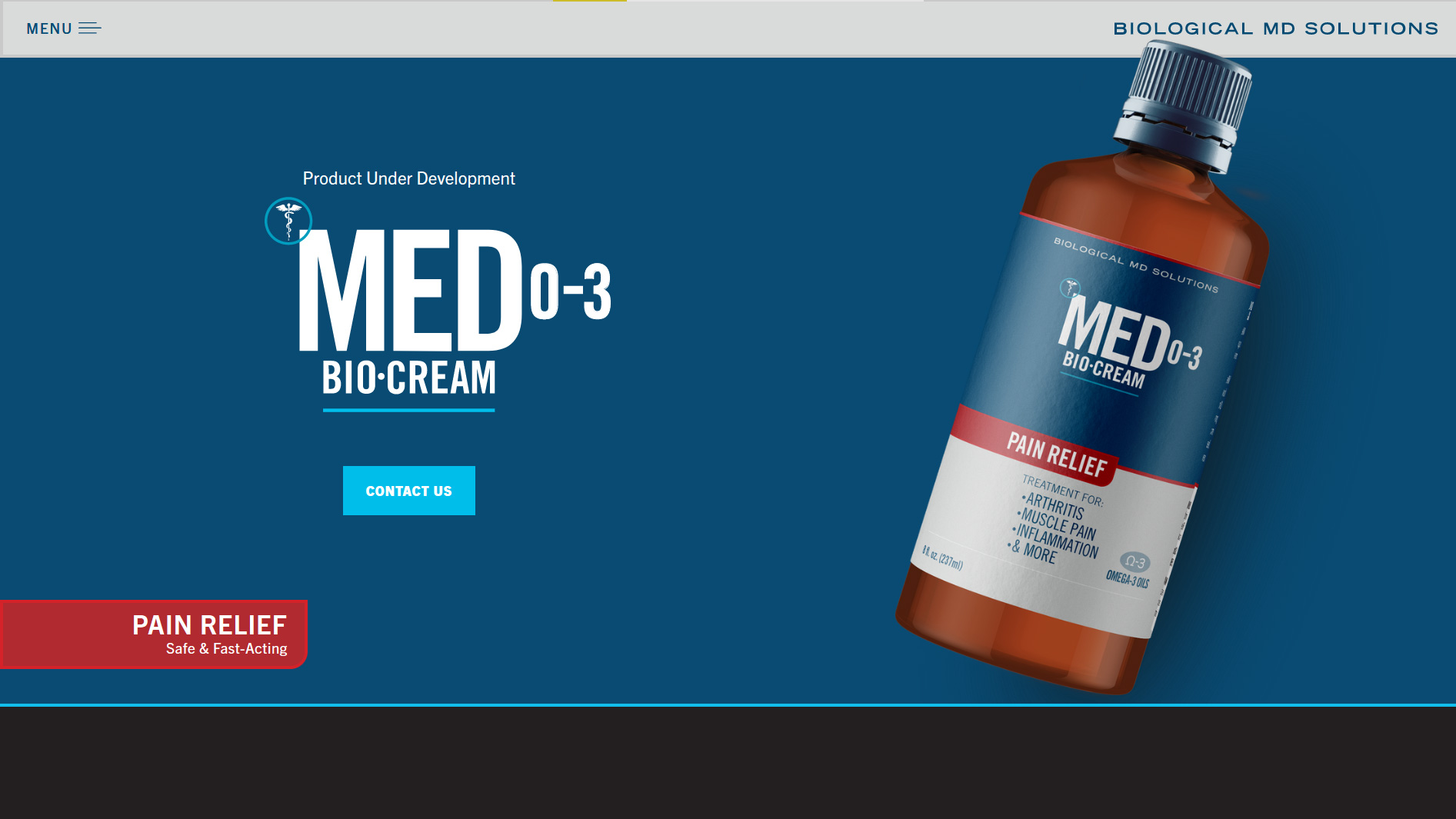 MED 0-3 Bio Cream | Biological MD Solutions - Bellevue, WA